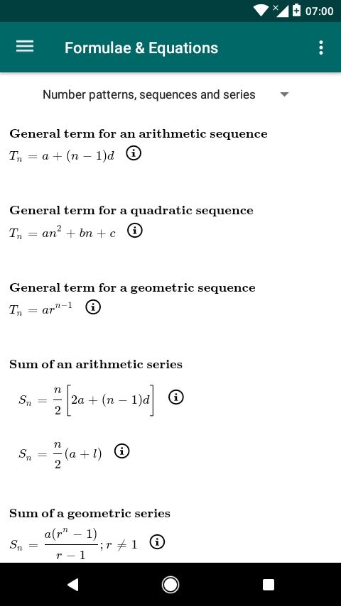 FET Mathematics app